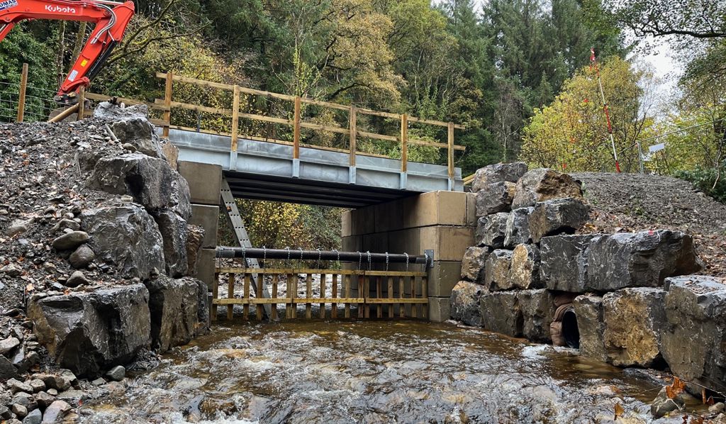 Natural Resources Wales / Culvert removal improves river habitat for ...