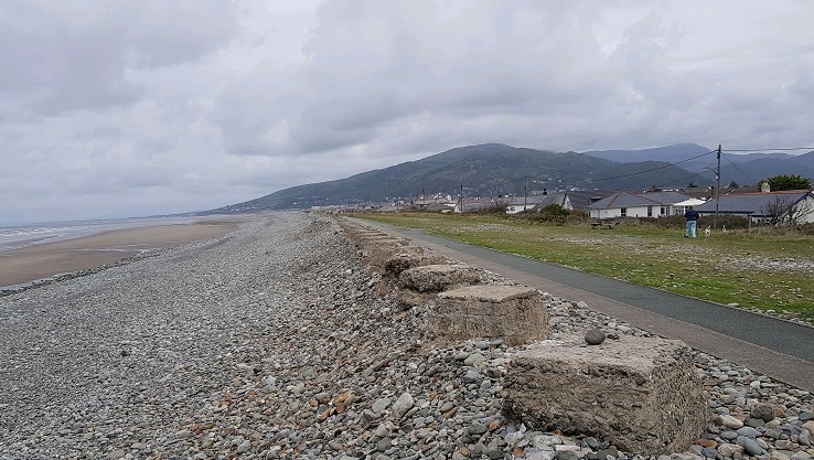 Natural Resources Wales / More sea defence works at Fairbourne