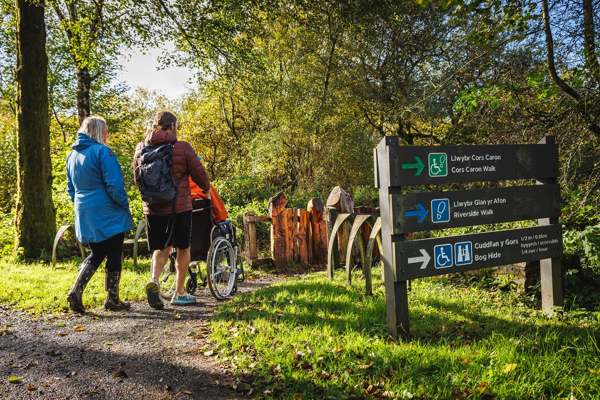 Natural Resources Wales / Accessible walking trails