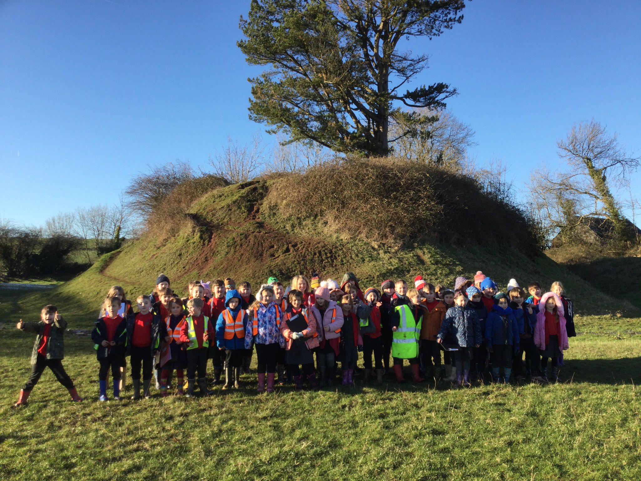Natural Resources Wales / Monmouthshire learners connect with their cynefin