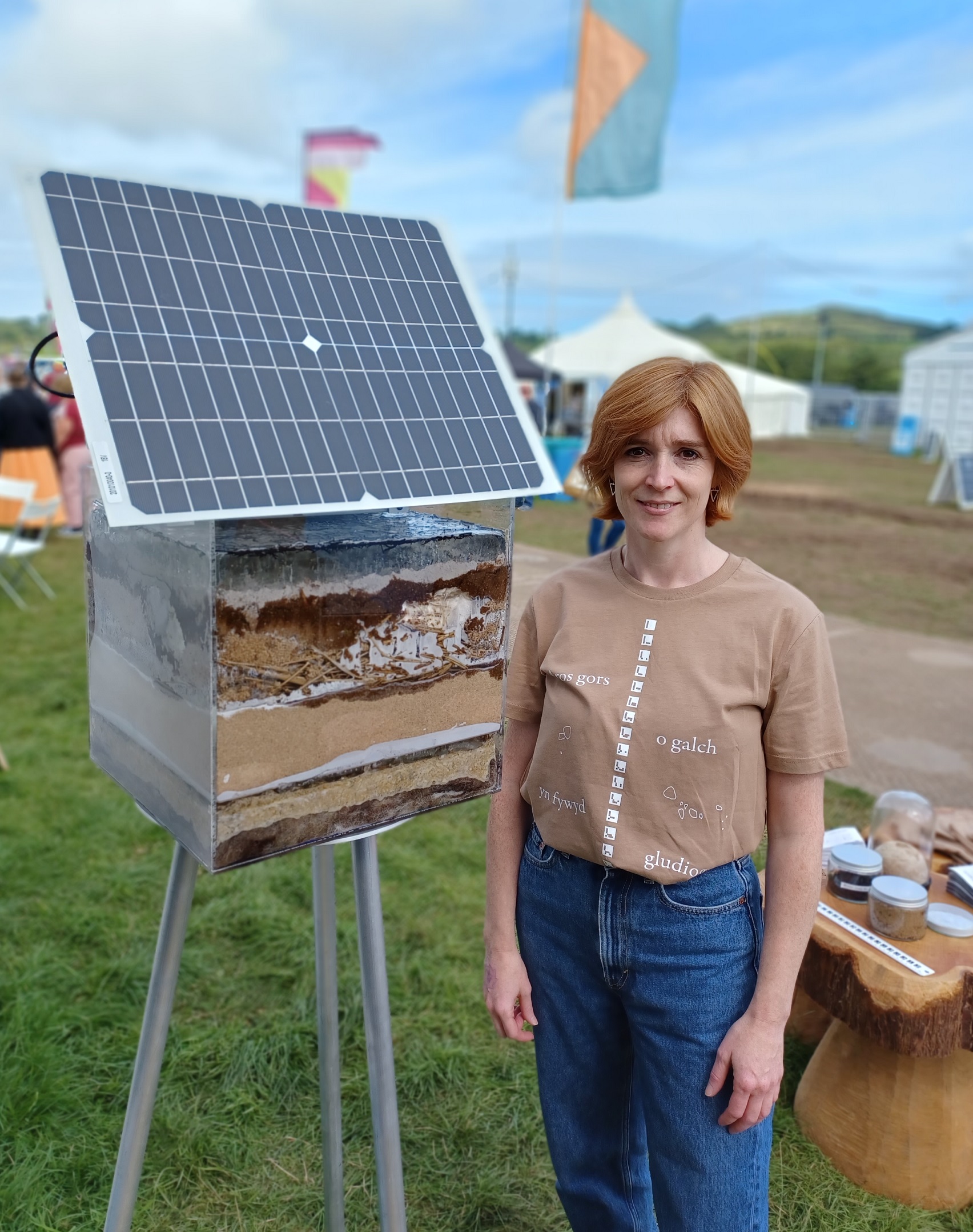 Natural Resources Wales / New sustainable composite material sculpture ...