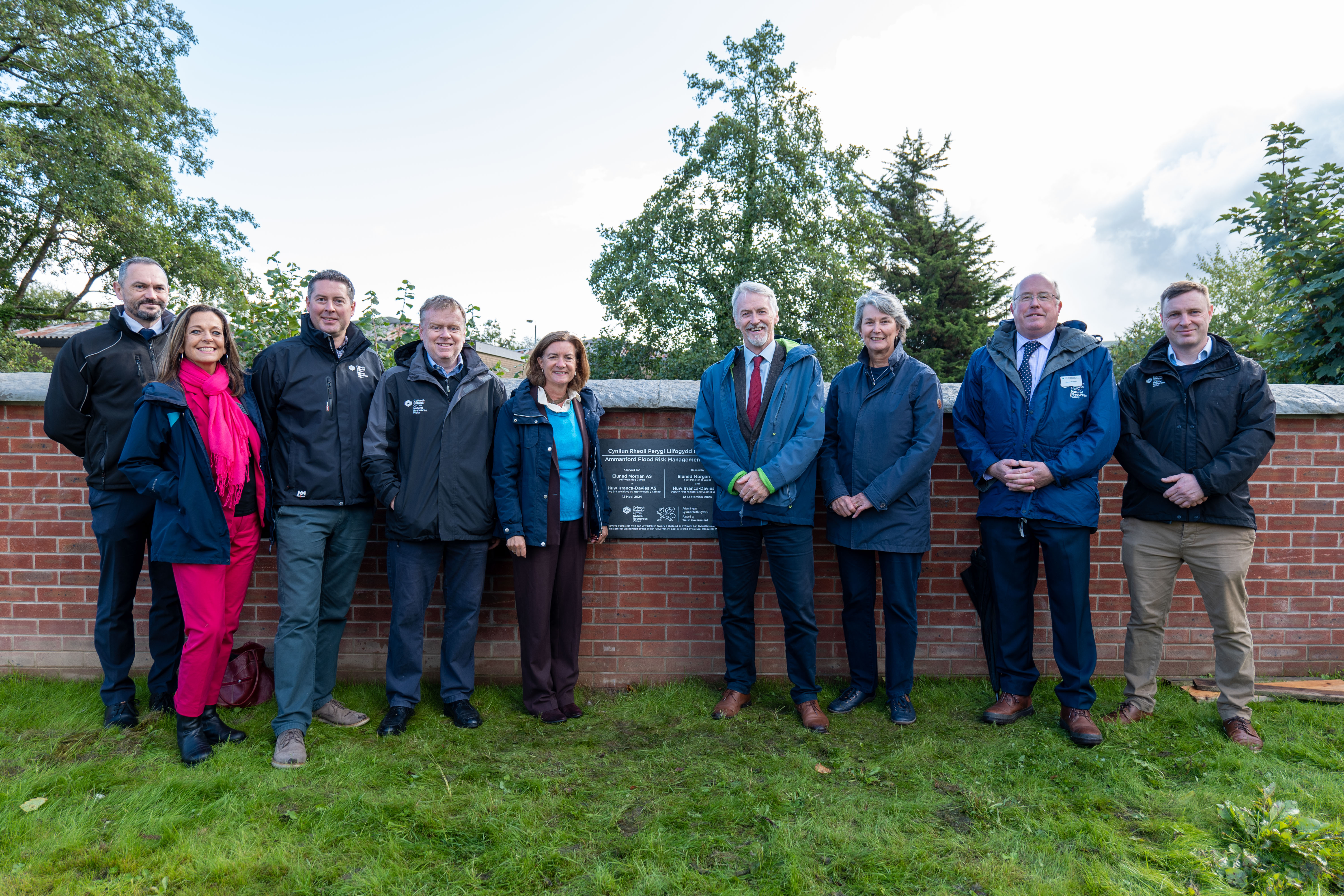 Natural Resources Wales / Ammanford’s £6M flood risk management scheme ...